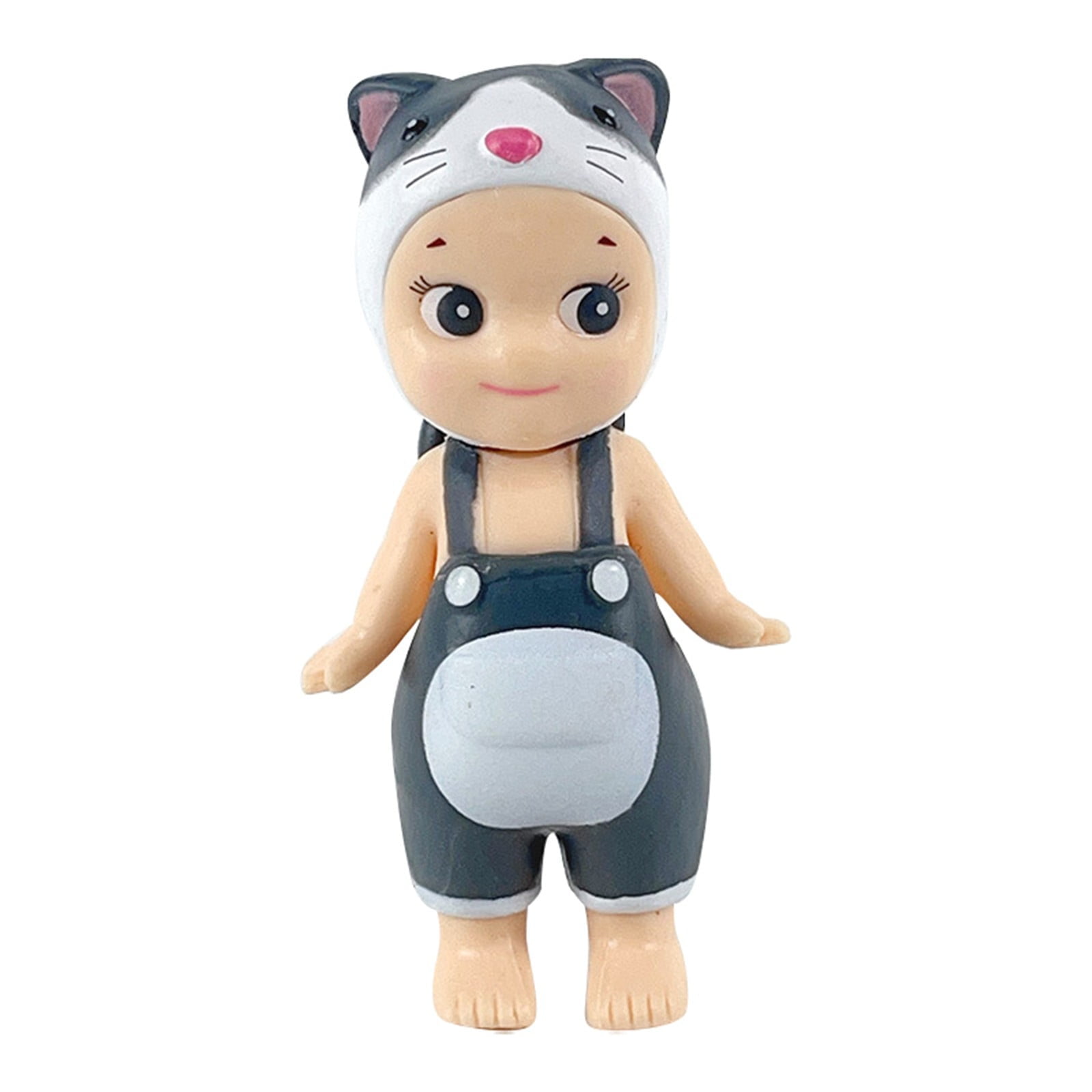 Labubu doll Labubu keychain POP mart labubu Sonny Angel Cat Life Series ...