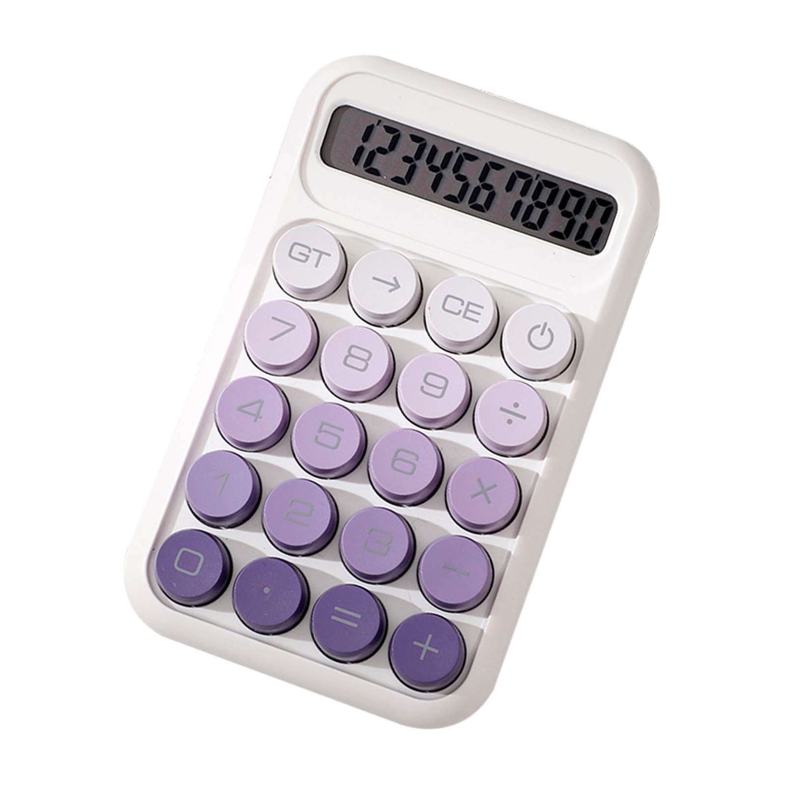 Labulousen Gradient Color Calculator 10 Digit LCD Display Basic Math ...
