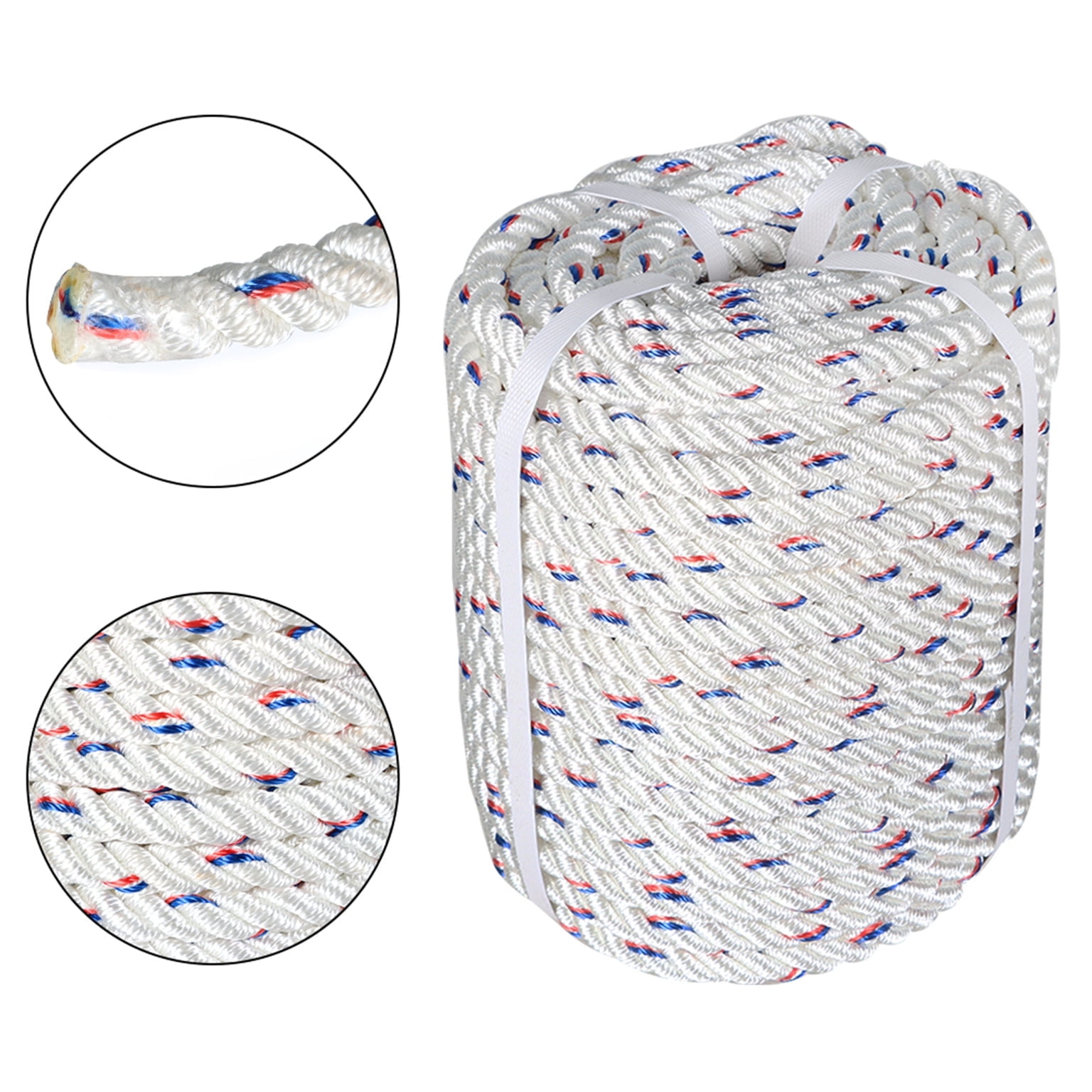 Labwork 1/2"x 150' Double Braid Polyester Arborist Bull Rope Tree ...