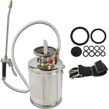 1.5Gal Stainless Steel Pump Up Sprayer Reinforced Hose, Hand Pump ...