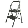 Labwork 2 Step Ladder Portable Step Stool with Comfortable Handgrip and ...