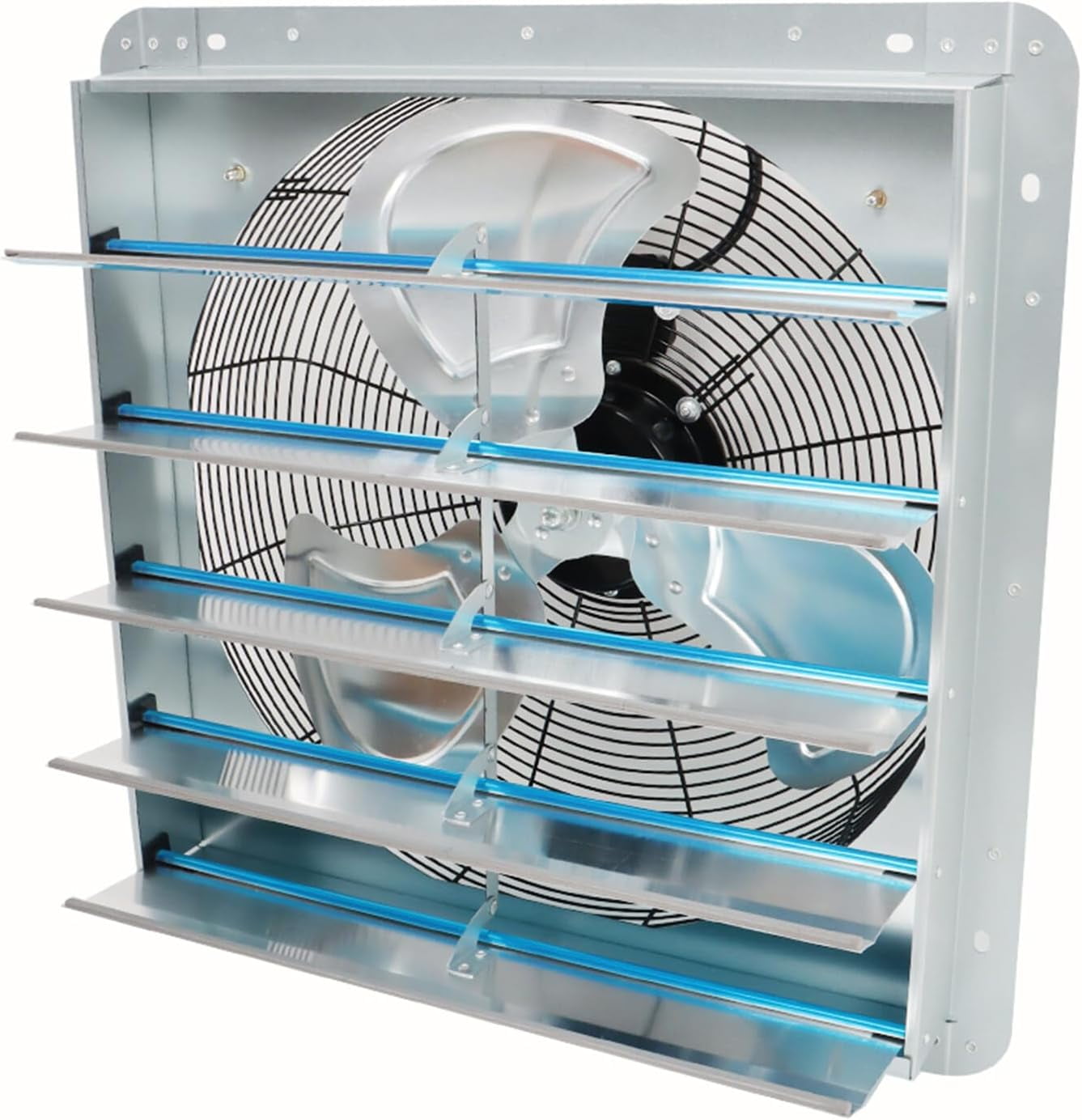 Labwork 20 Inch Wall Mounted Fan Max Speed 3368 CFM Aluminum Blades ...