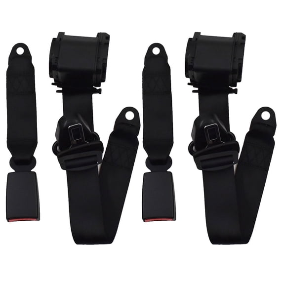 Labwork Universal 3 Point Retractable Seat Belts for Jeep Cj Yj ...