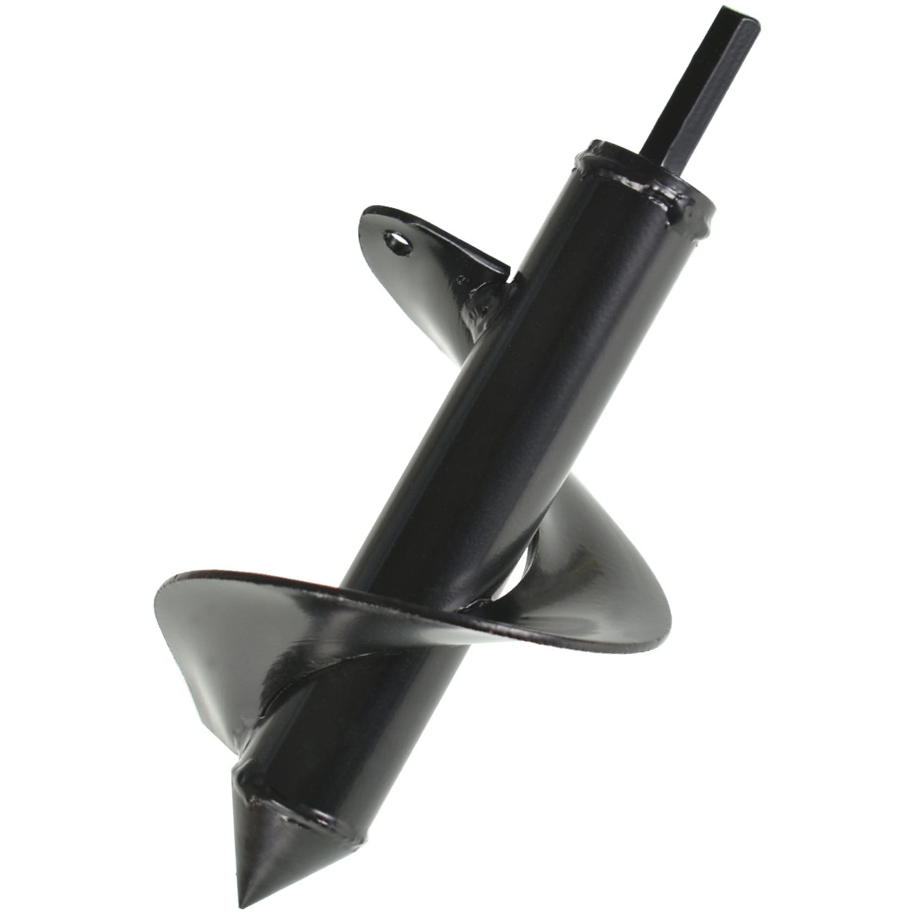 Labwork 3 in x 7 in Auger Drill Bit Black Garden Plant Flower Bulb ...