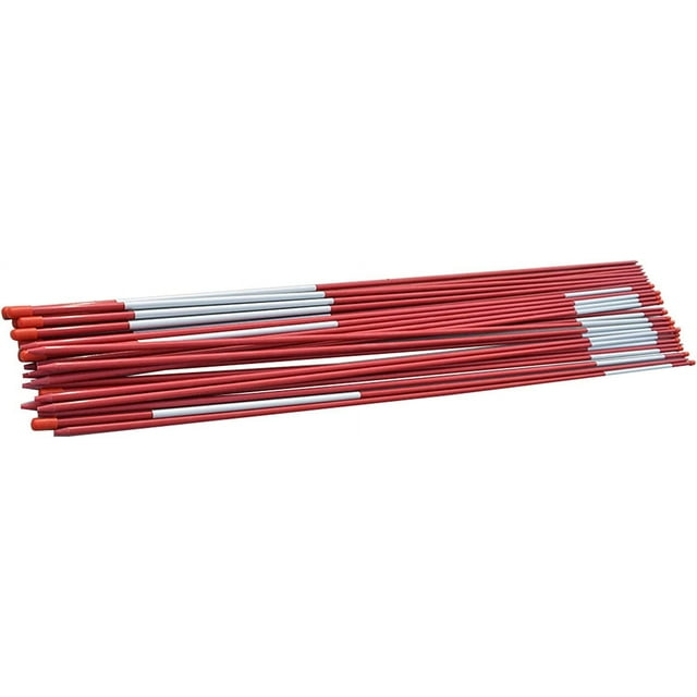 Labwork 48" Inch Snow Stakes Driveway Markers Poles Snow Plow Stakes ...