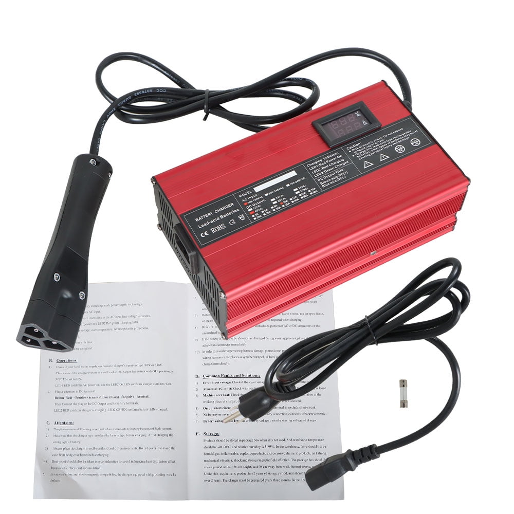 48V EZGO RXV TXT Golf Cart Battery Charger, 48 Volt EZ GO - Walmart.com