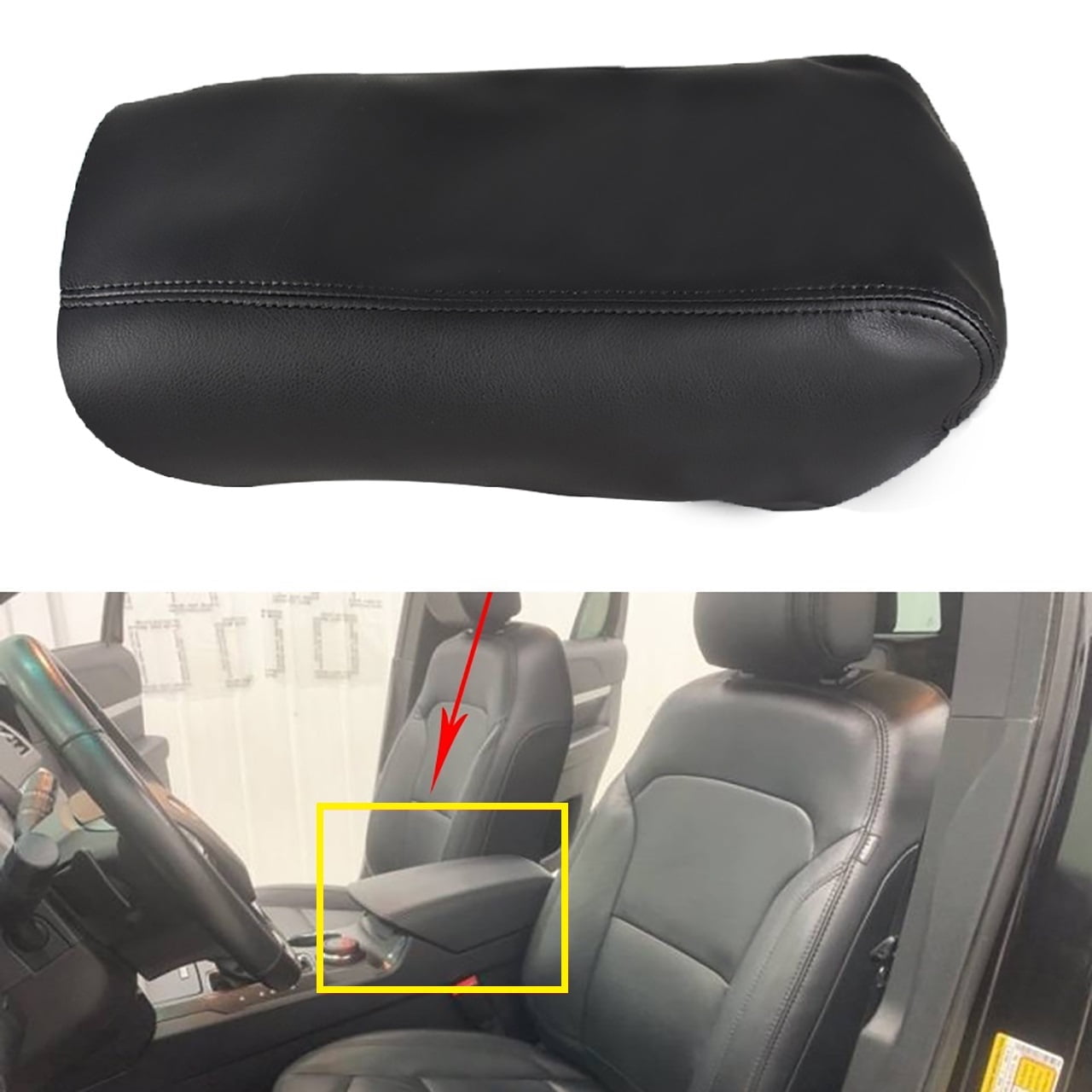 Labwork Center Console Lid Armrest Cover Fit for 2011 2012 2013 2014 ...