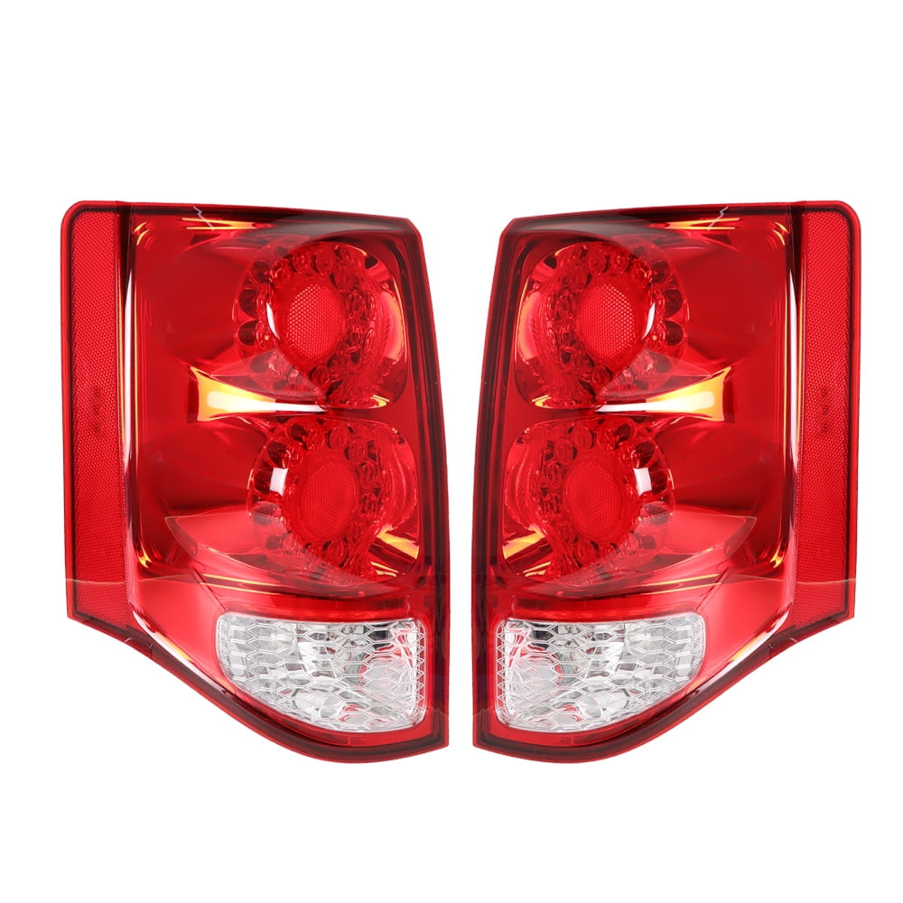 Labwork For 2011-2020 Dodge Grand Caravan LED Chrome Red Tail Lights ...