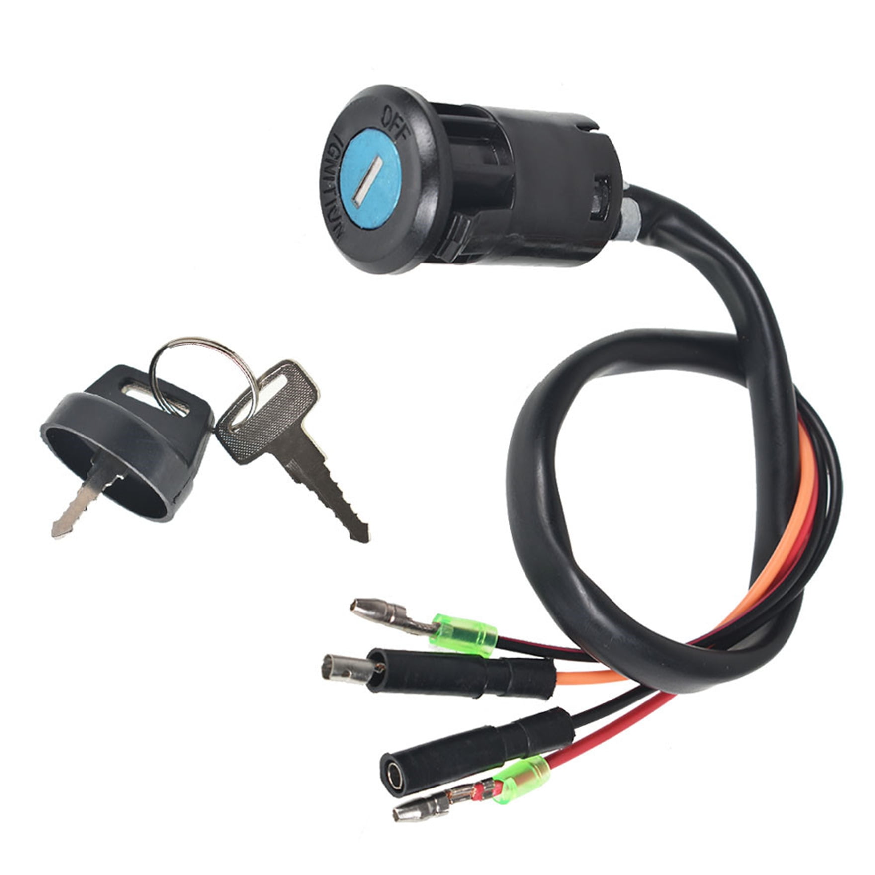 Labwork Ignition Switch with Key 35100-HM5-671 Fit for Honda FourTrax ...