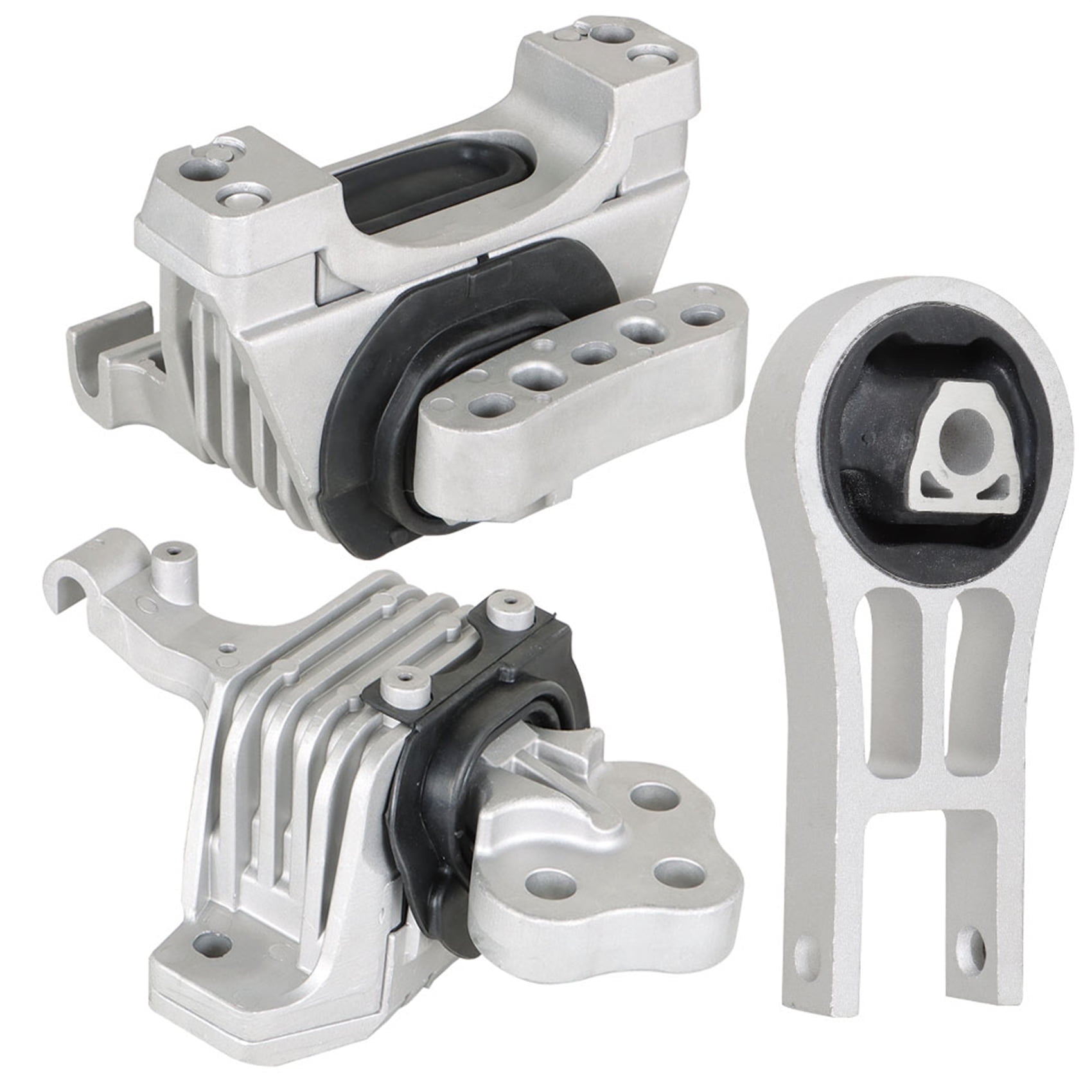 Labwork Set 3Pcs Complete Engine Motor &Transmission Mount For Jeep ...