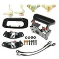 Labwork Tailgate Handle Hinge Latch Striker Cable Kit 15074253 15074252 ...