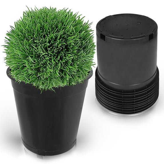 Labwork Trade Heavy Duty Huge Premium Nursery Pot Root Garden Container ...