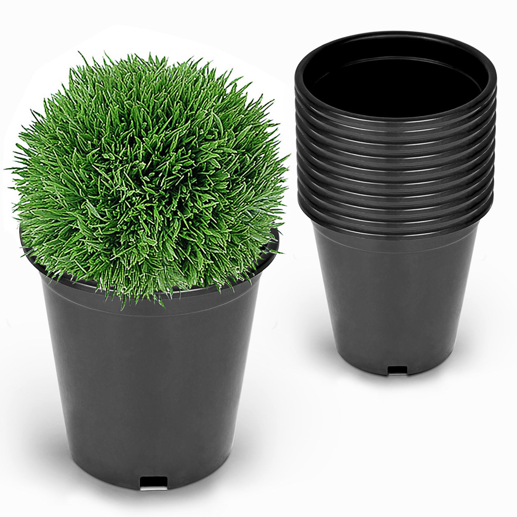 Labwork Trade Heavy Duty Huge Premium Nursery Pot Root Garden Container ...