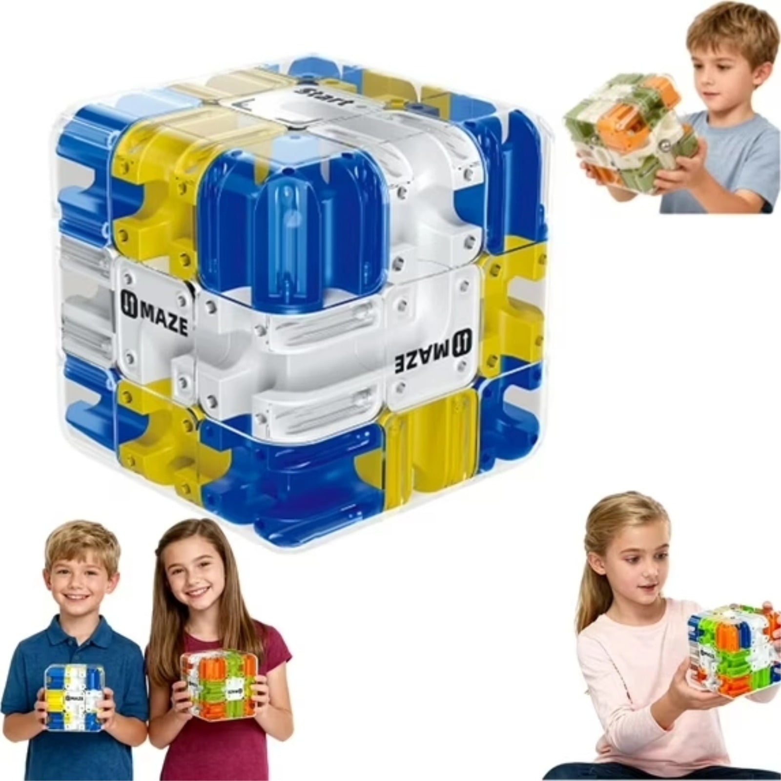 Labyrinth 3D Puzzles Maze Cube Spatial Awareness Brain Training ...