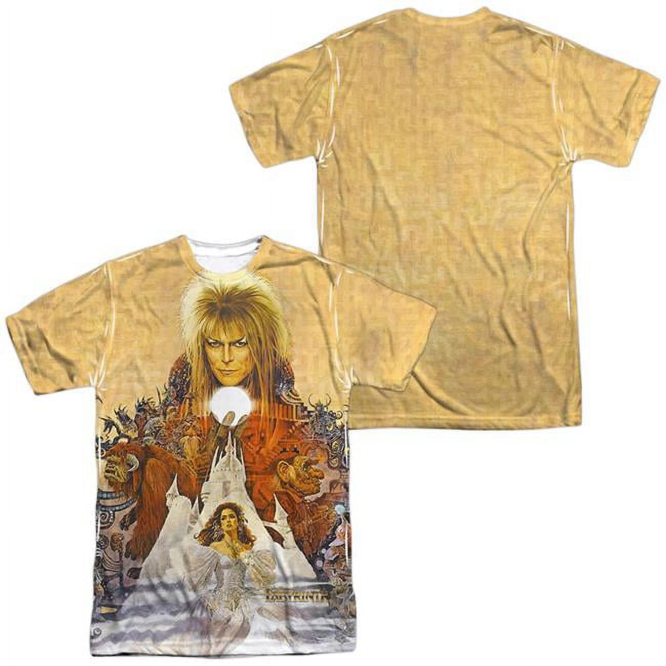 Labyrinth Cover Art Allover Print Officially Licensed Sublimation Adult ...