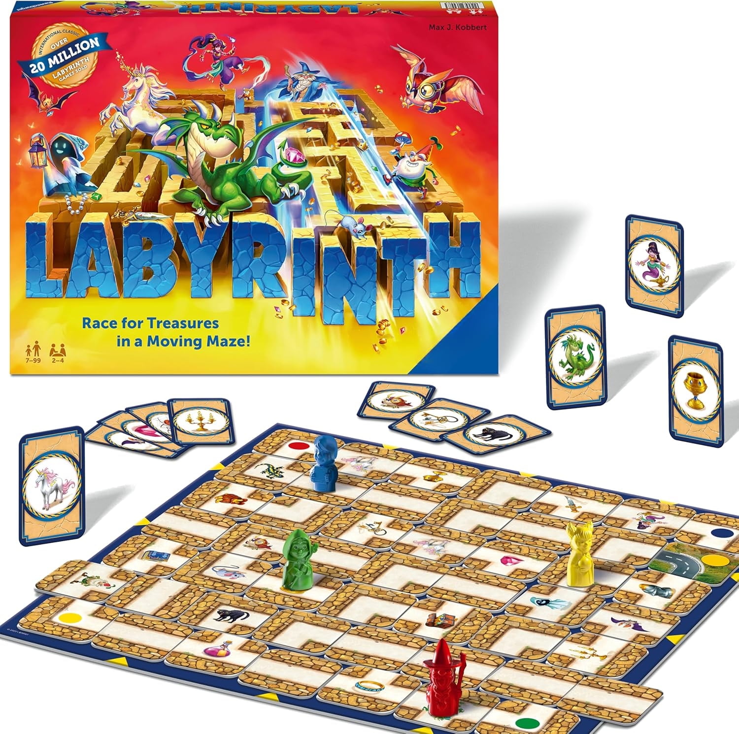 Labyrinth - Enthralling Family Board Game | Ideal for Kids and Adults ...