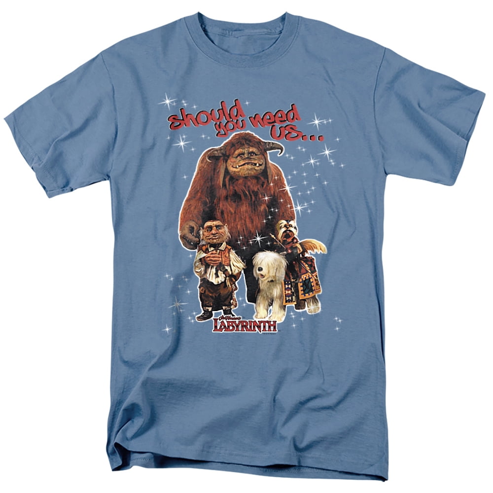 Labyrinth Friends Movie Hoggle Ludo Sir Didymus T Shirt & Stickers ...