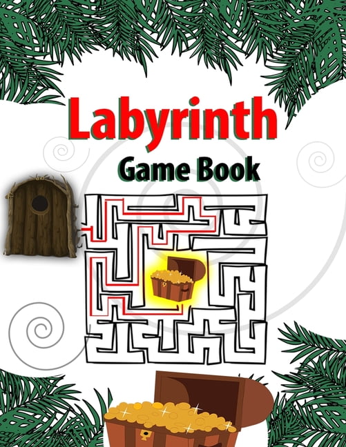 Labyrinth Game Book : Labyrinth Game Activity Book for Kids Ages 4-8 ...