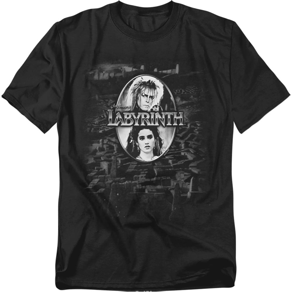 Labyrinth T-Shirt Maze Unisex Graphic Tee For Men & Women - Walmart.com