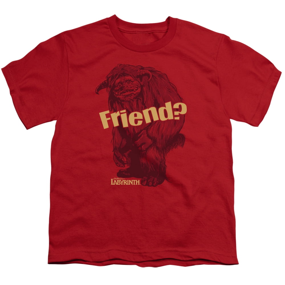 Labyrinth Men's Ludo Friend T-shirt Red - Walmart.com