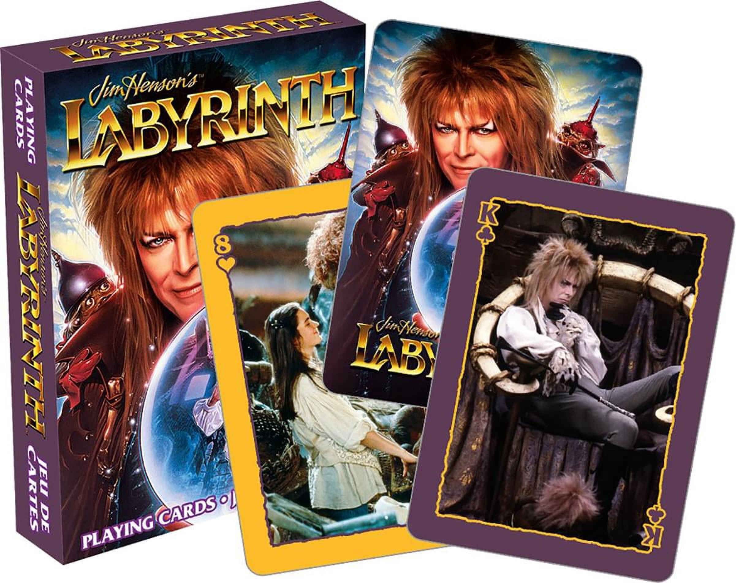 Labyrinth David Bowie Playing Cards - Walmart.com