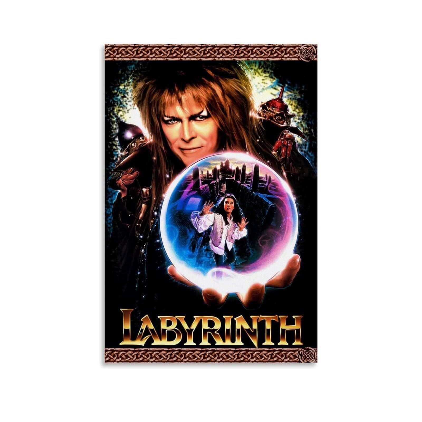 Labyrinth Poster Classic Movie Vintage Posters for Room Aesthetic ...