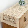 Lace Boho Table Runners Vintage Macrame Crochet Table Runner Farmhouse ...