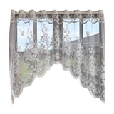 Lace Curtain Valance, Shade Swag Short Curtain Decoration, for Kitchen ...