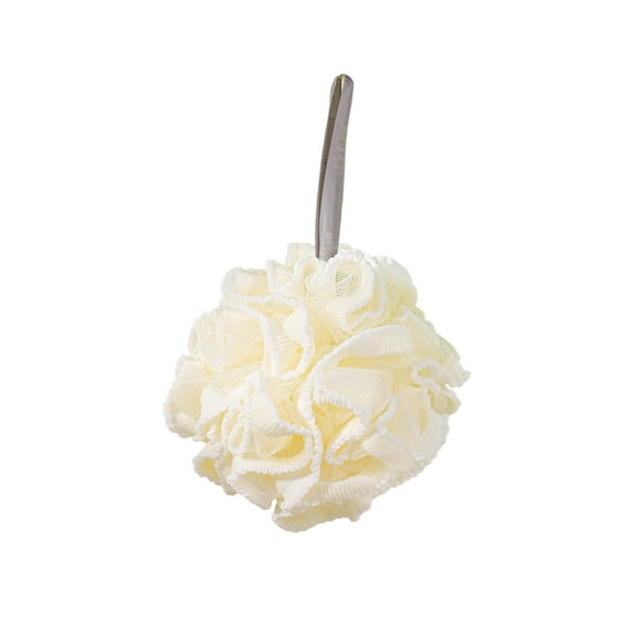 Lace Edges Bath Sponge, Double Layer Bath Ball With Hook Featuring ...