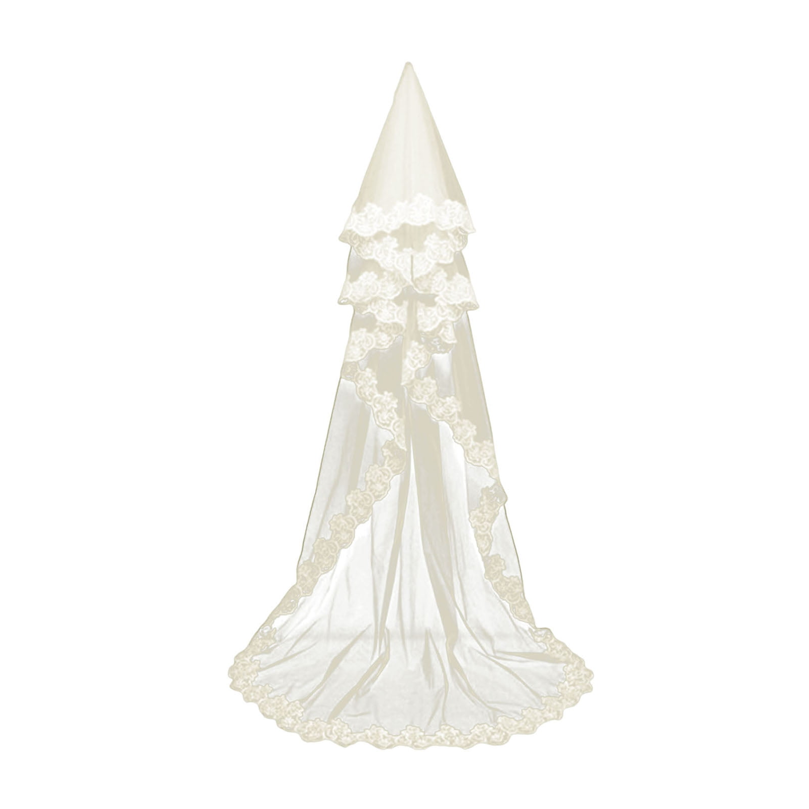 Lace Embroidered Delicate Lace Bridal for Wedding Headpiece Single ...