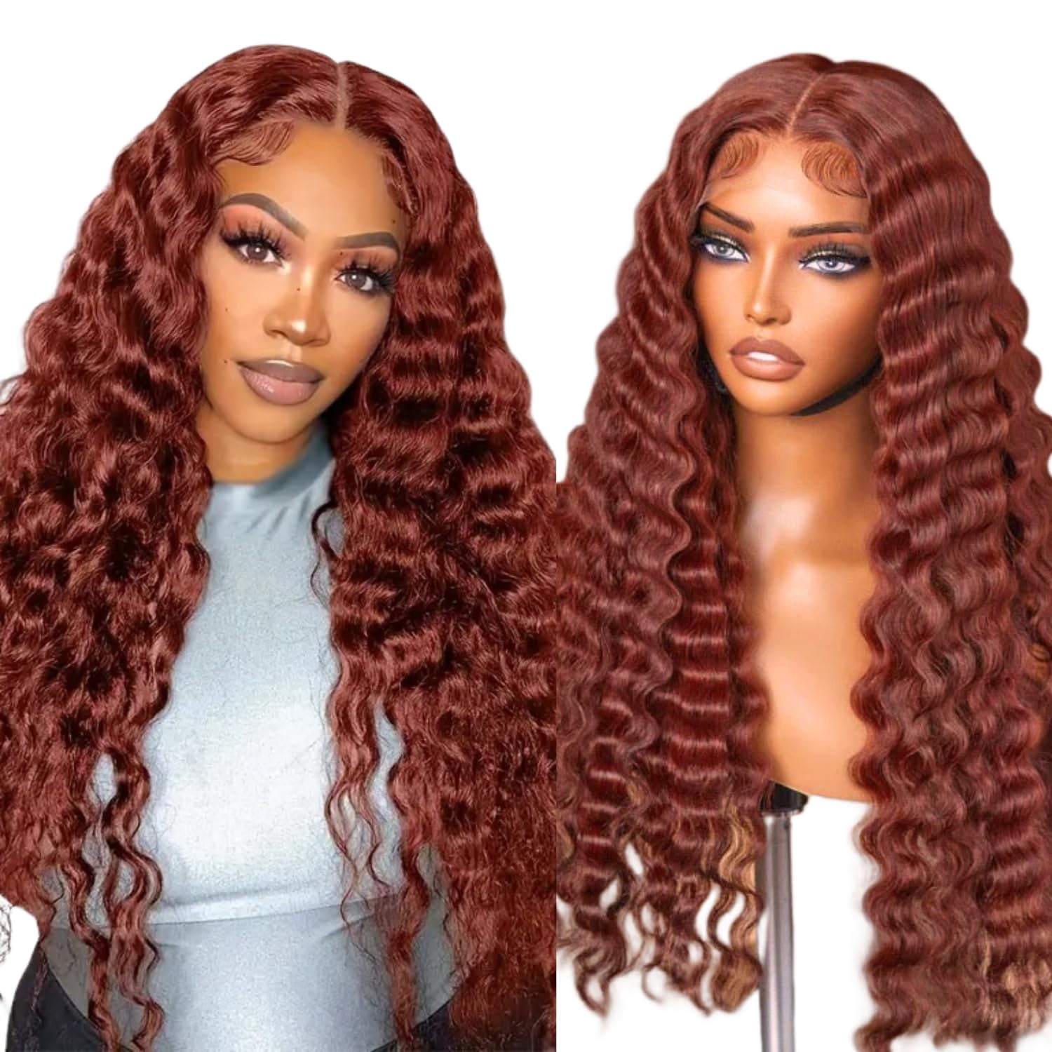 Lace Front Wigs Human Hair 13x4, Raw Human Hair, 200 Density Glueless ...