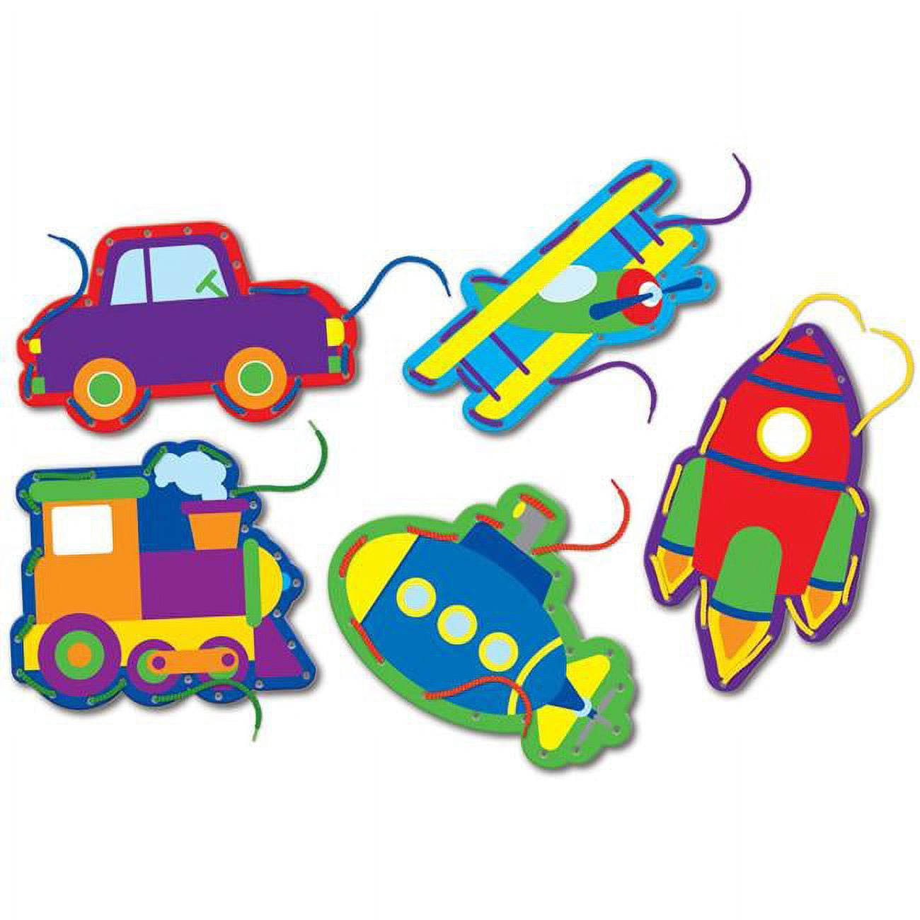 Lace It! On the Farm Lacing Cards - Walmart.com