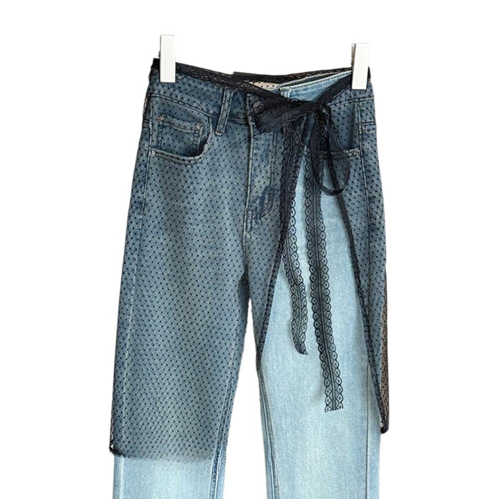 Lace Layered Gauze Skirt With Tie Up Wrap Skirt Lace Matching New W5 Up R4D C7S4 - Walmart.com