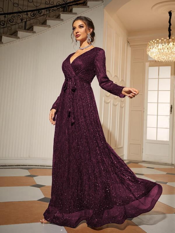 Lace Long Sleeve Prom Wedding Dress Backless - Walmart.com
