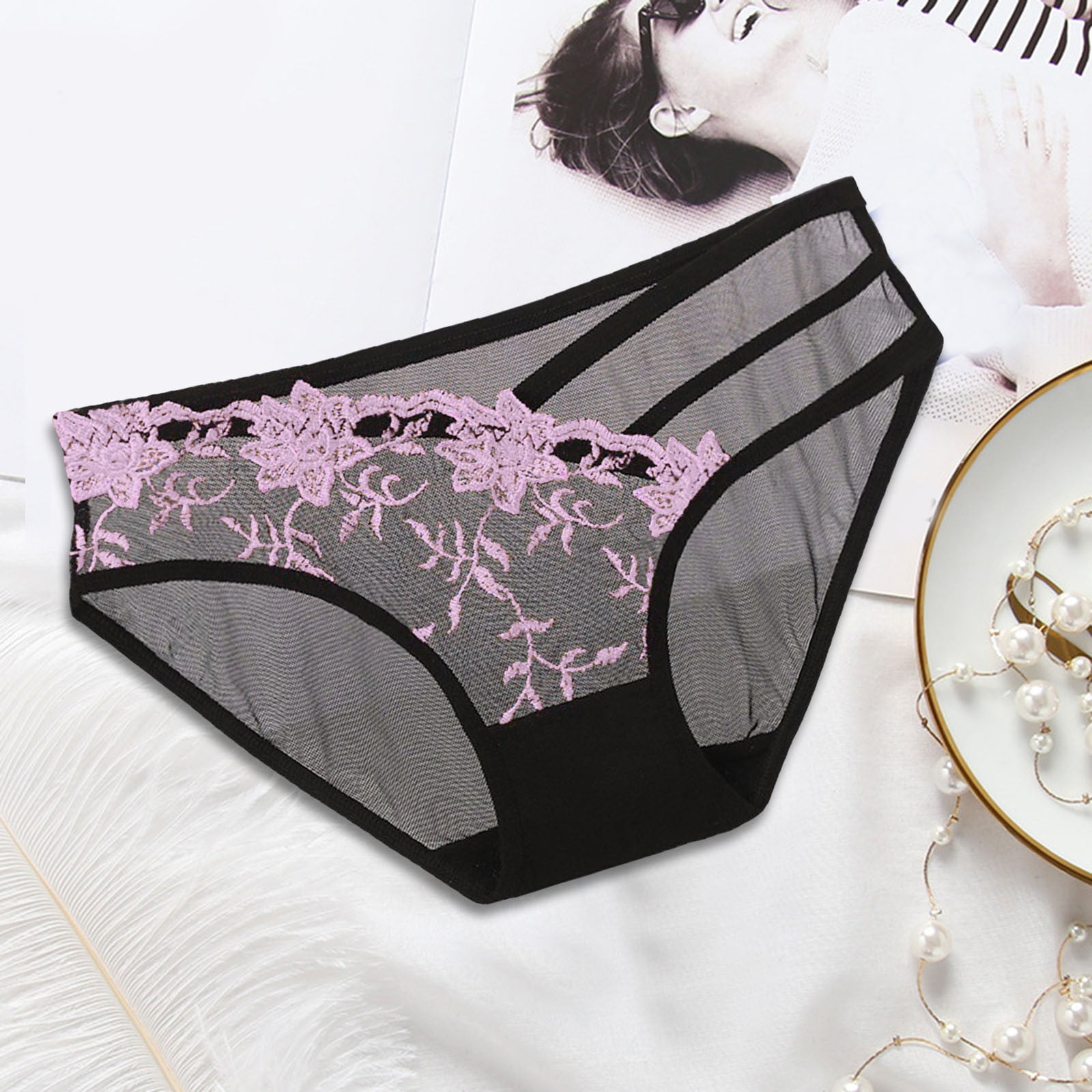 Lace Panties Women String Thongs Thongs For Sexy, Low Waist, Seductive ...