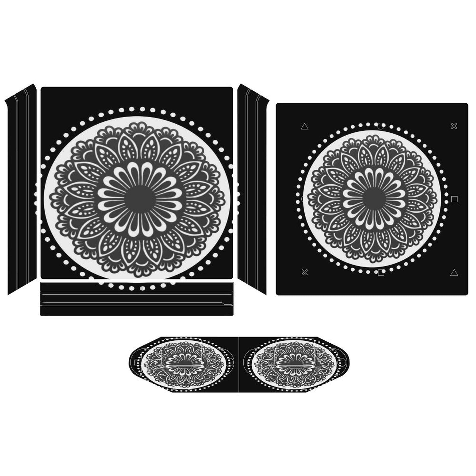 Lace Pattern Mandala PS4/PS4 Pro/PS4 Slim Skin Sticker For Console And ...