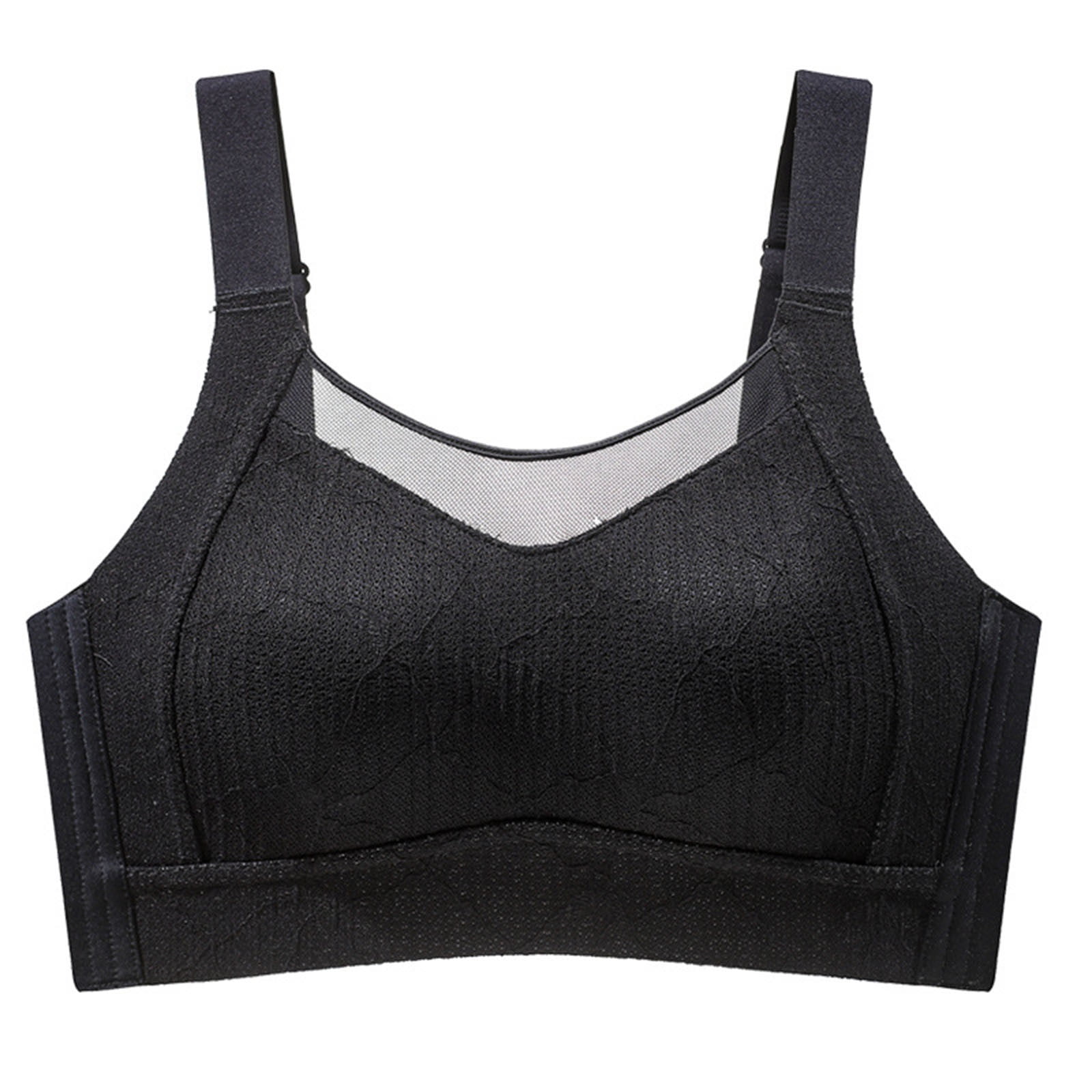 Lace Perspective Bra: Sexy Seamless Wireless Lingerie for Women ...
