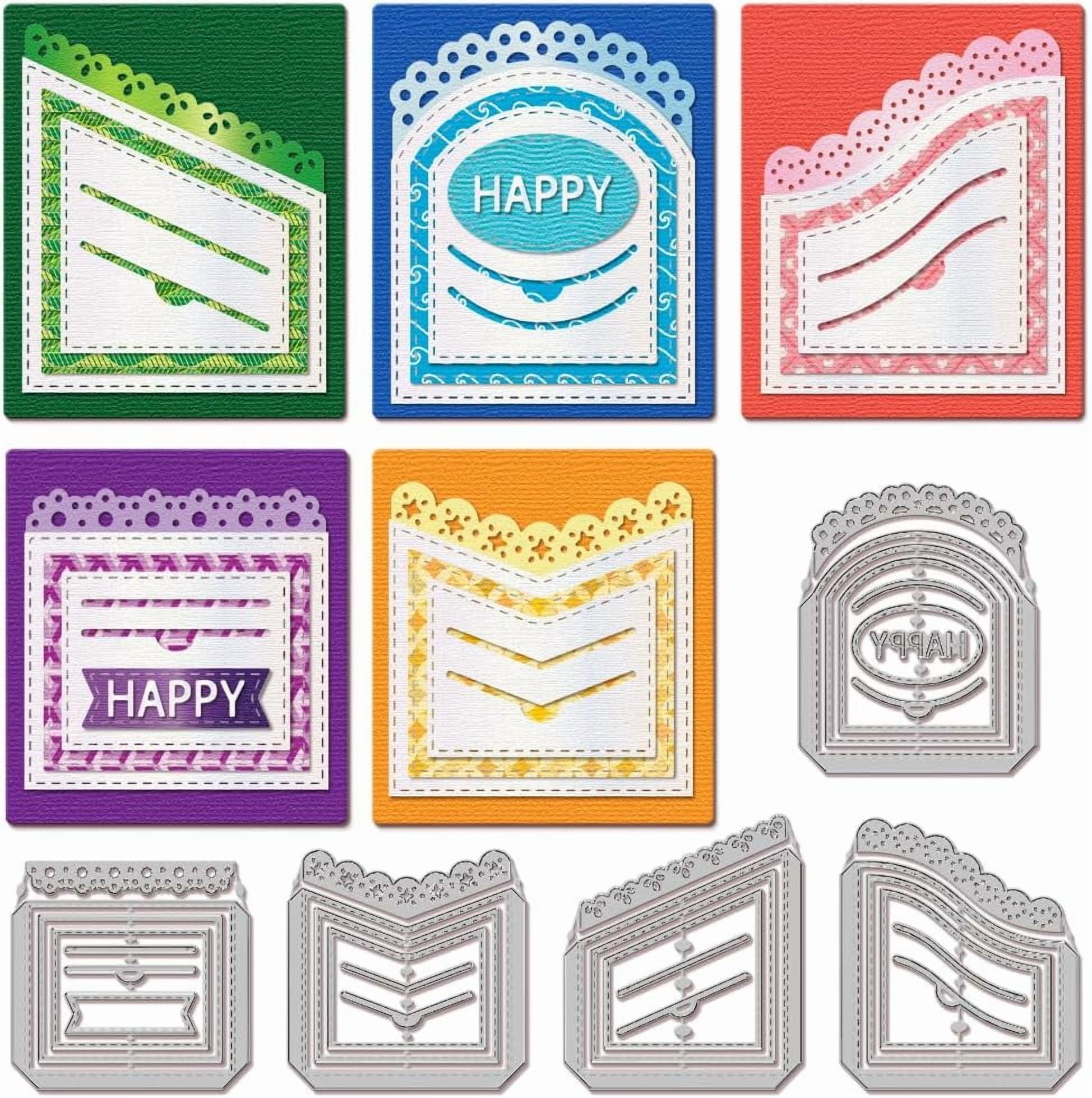 Lace Pocket Cutting Dies Pocket Background Die Cuts Stitched Slots ...
