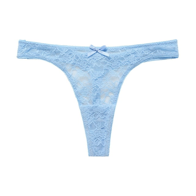 Lace Thongs For Women Seamless T Back Low Waist Sexy Seamless V Shape