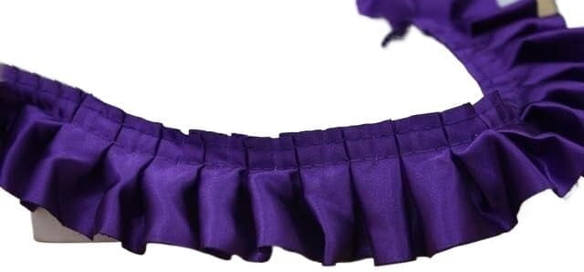 Lace Trim，Pleated Chiffon Lace Edge Trim ， 30Yards/Lot Gathered Pleated ...