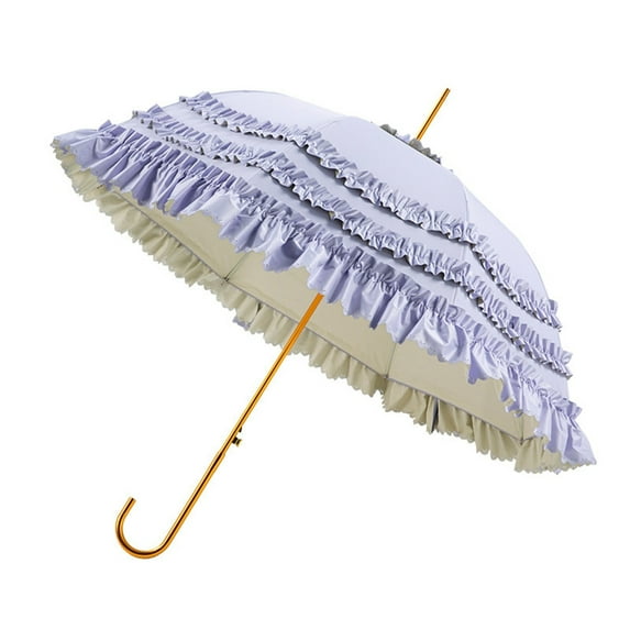 Lace Umbrella Dome Parasol Umbrella Princess Lace Umbrella Full Light ...