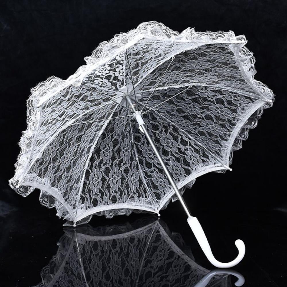 Lace Umbrella Parasol Vintage Wedding Bridal Umbrella for Decoration ...
