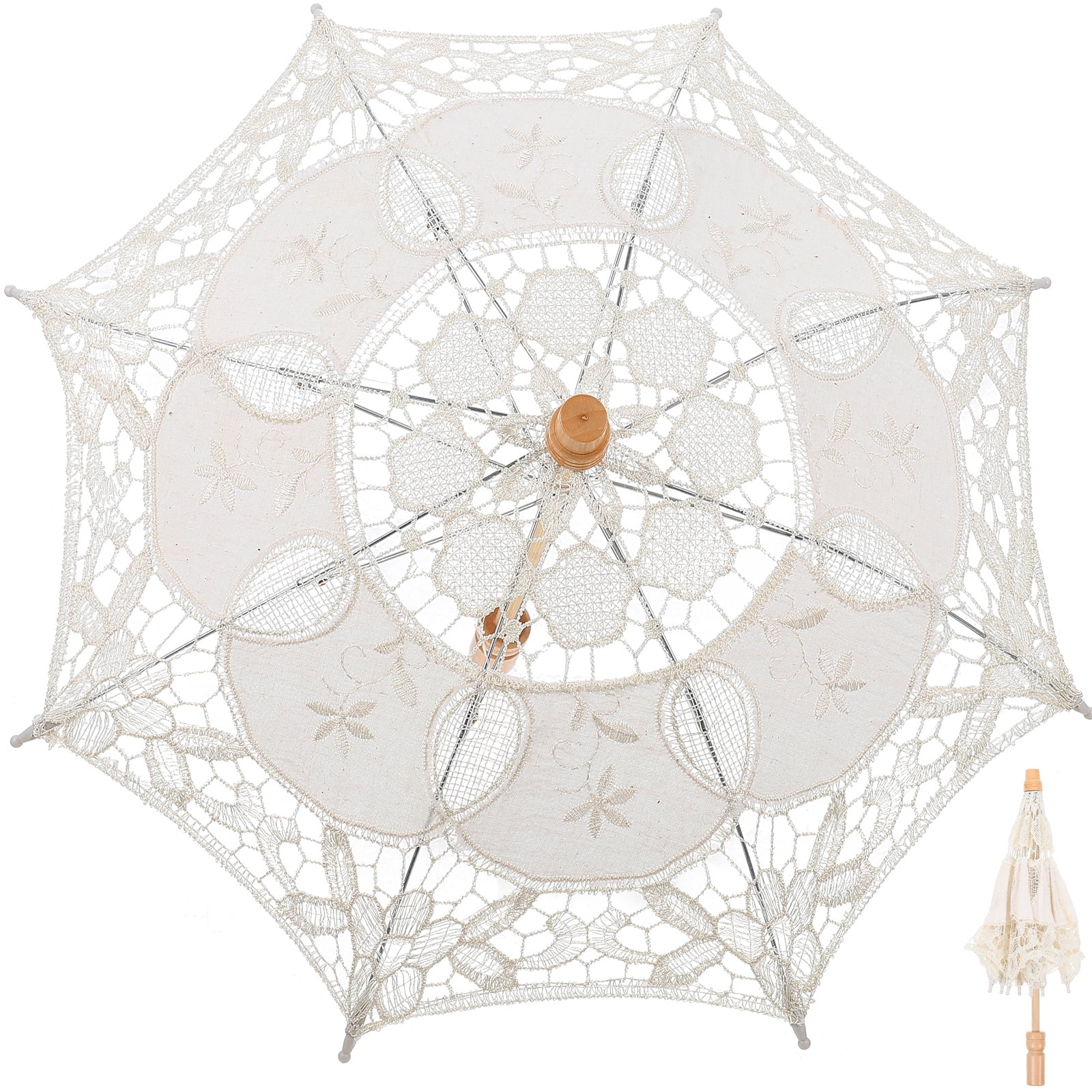 Lace Umbrella Props 1 Set for Wedding Stage Performance Photography ...