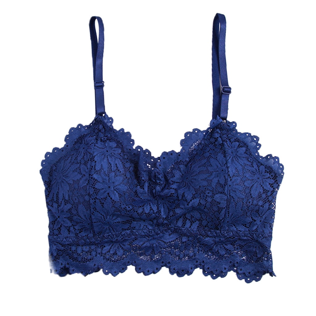 Lace Underwear Lace Pad Chest Women Bra Lace Bras Ribbon Camisole ...