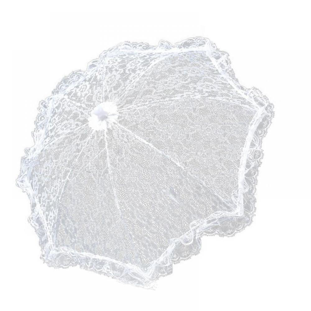 Lace Wedding Shooting Parasol Umbrella Lady Costume Accessory Bridal ...