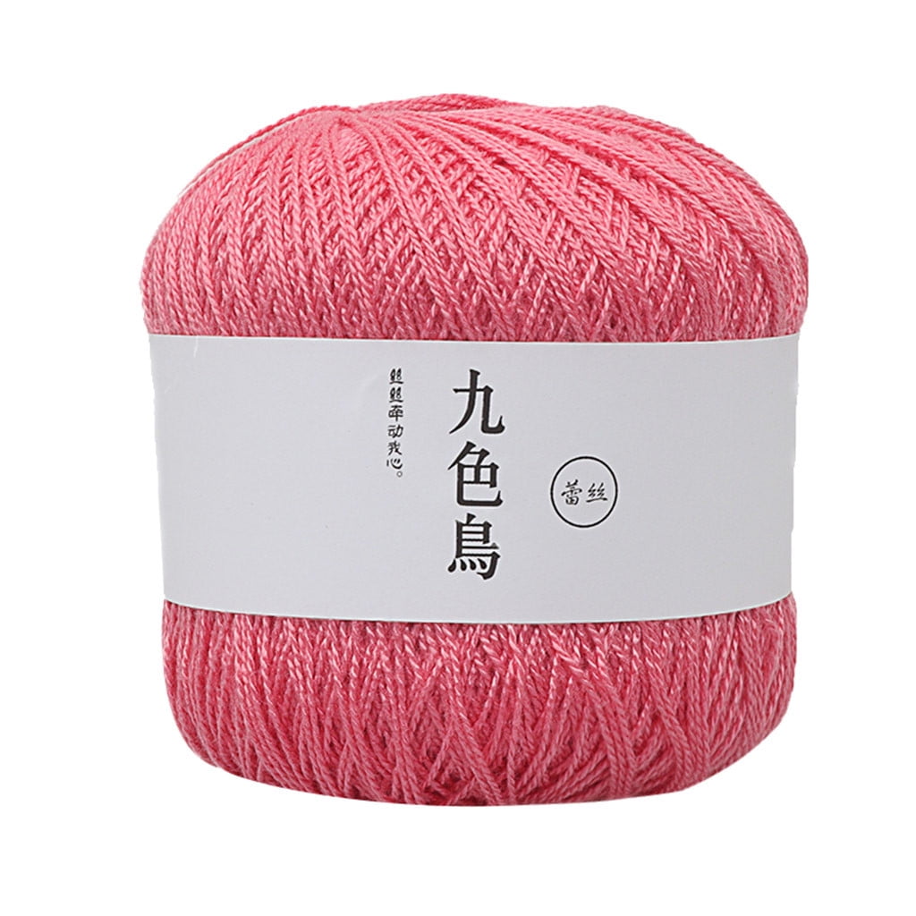 Lace Weight 100% Mercerized Cotton Crochet Thread Yarn Lace Thread Diy ...