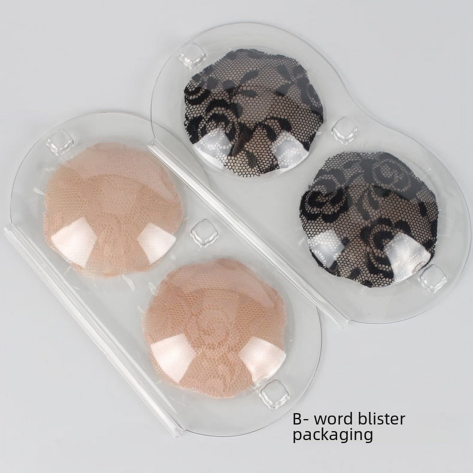 Lace breast stickers silicone invisible chest stickers anti-bump anti ...