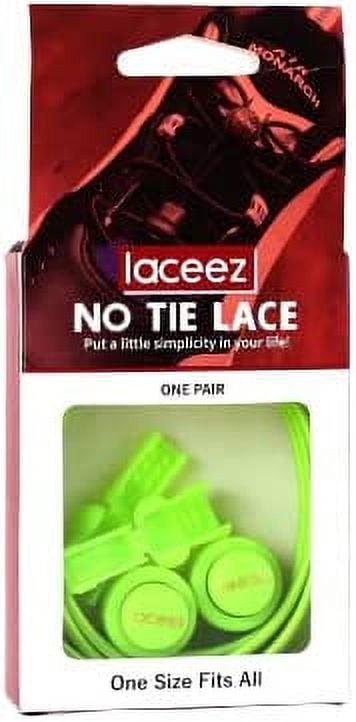 Laceez Lock and Run, No Tie shoelaces, Elastic round laces, One size ...