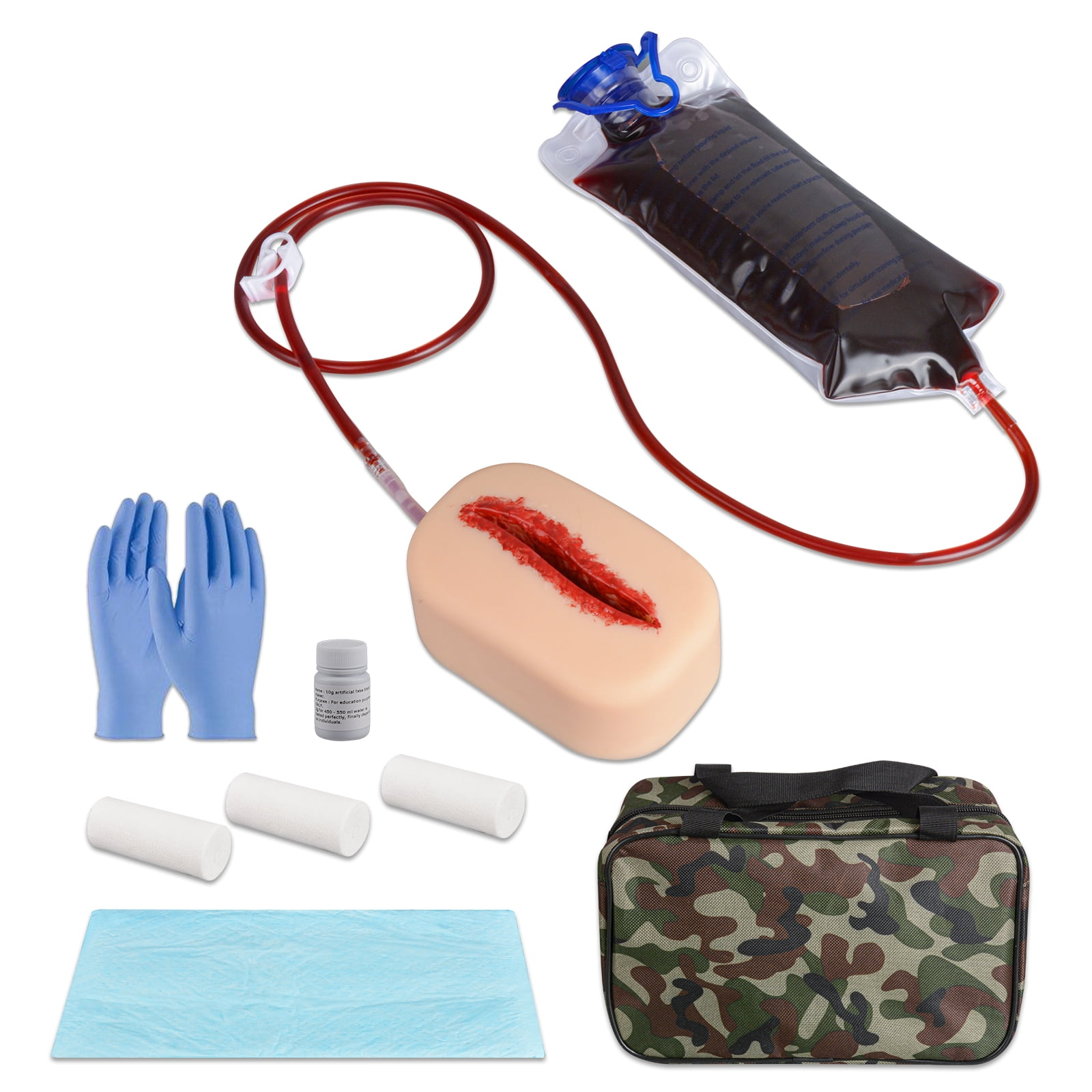 Laceration Wound Packing Task Training Kit - Walmart.com