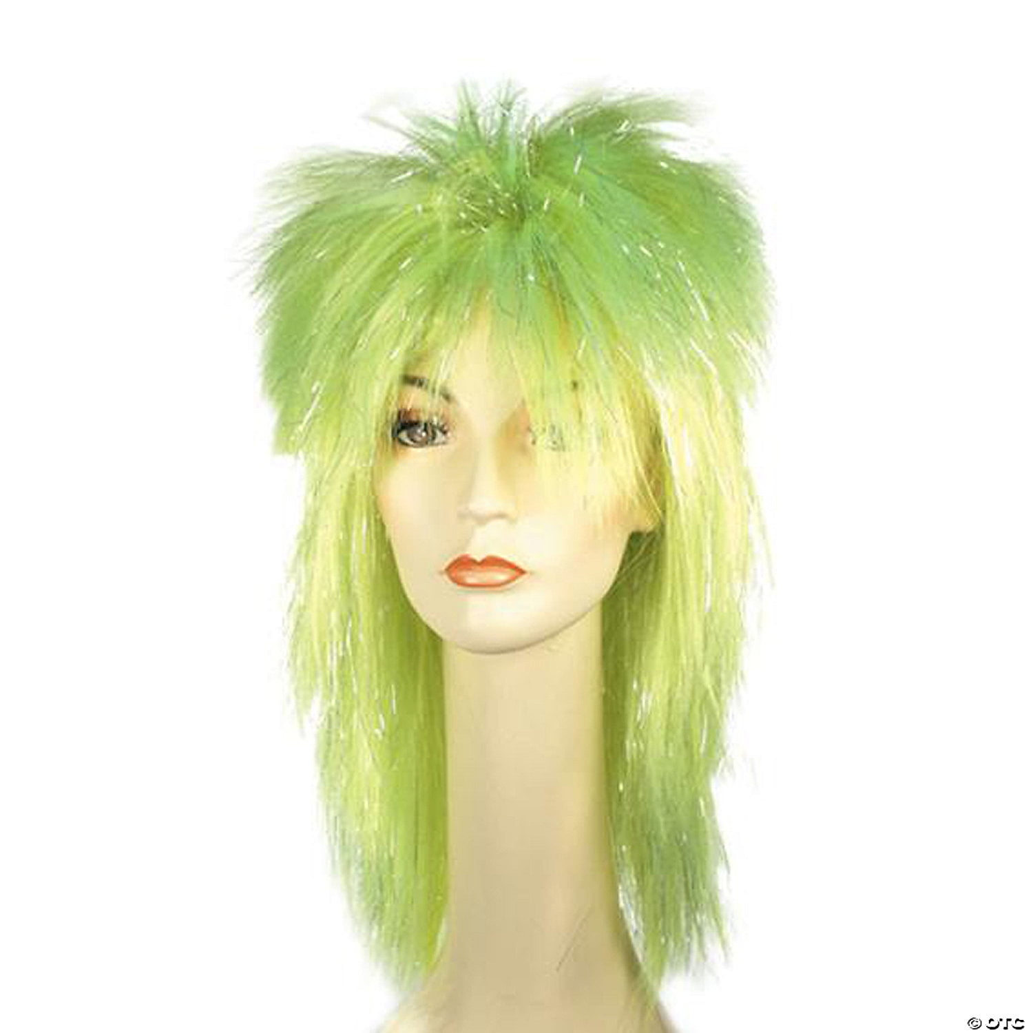 Lacey Wigs LW306GR Punk Fright Wig - Green - Walmart.com